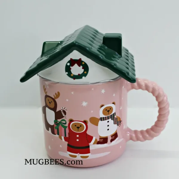 starbucks holiday 2025 Gingerbread house mug